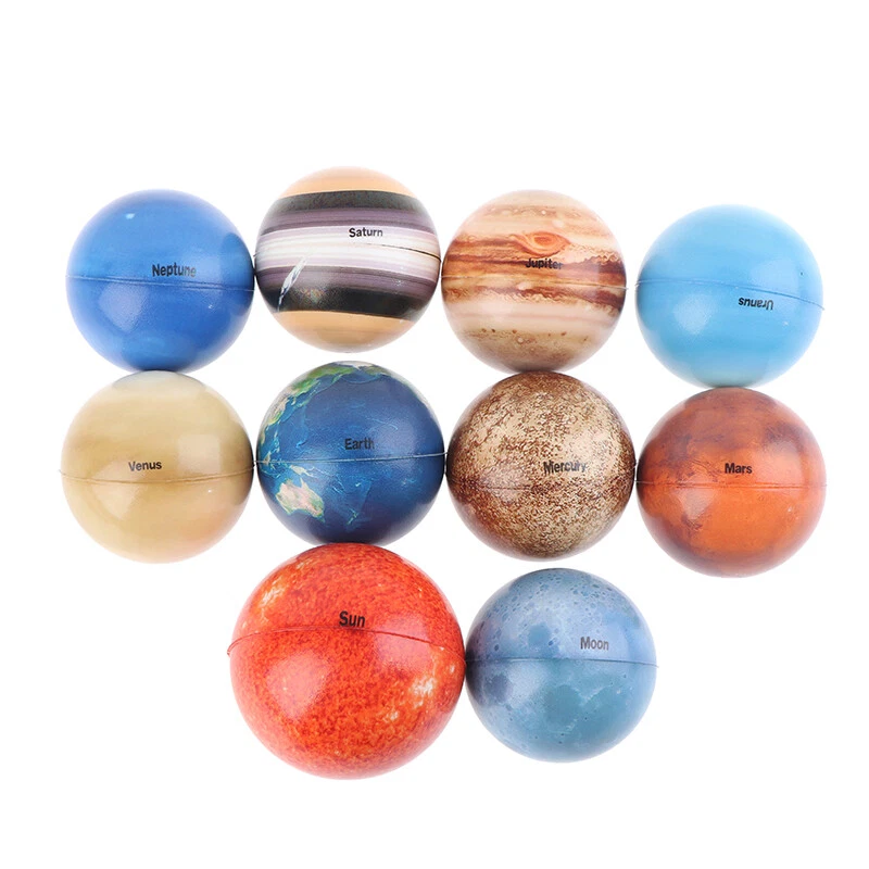 Eight Planets And Moons