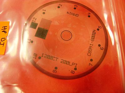 HP Deskjet 3650 Printer Encoder Disc Disk Scale * C8941-80004 | eBay