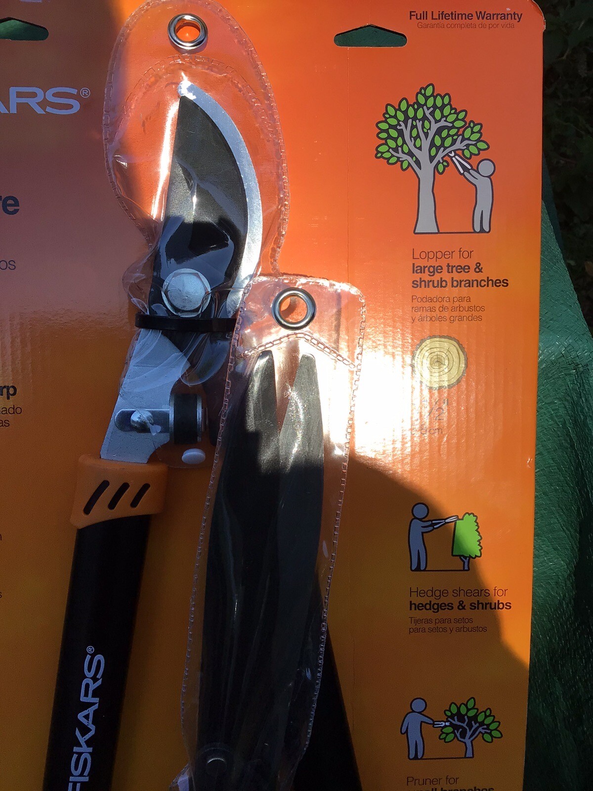 Fiskars 395540-1003 Lopper and Pruner Garden Tool (3-Piece Set) for ...