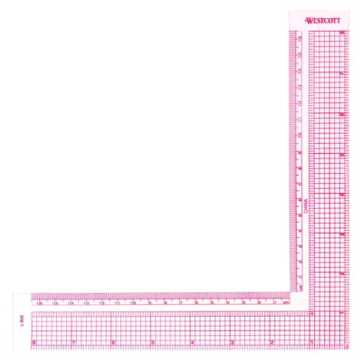 Westcott C-Thru 8-Inches/17cm L-Square Inch/Metric Ruler #L-808 | eBay
