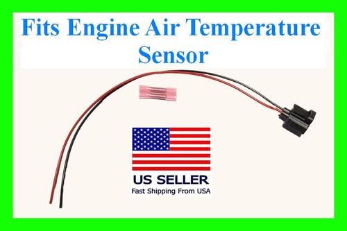 Intake Air Temperature Sensor Connector Plug Pigtail Harness Wiring ...