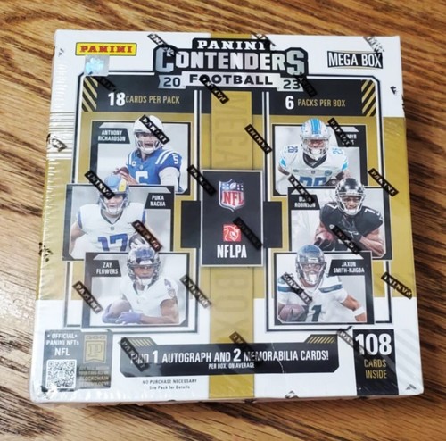 Panini Football Cards Generic 2023 Panini Contenders Football Mega Box ...