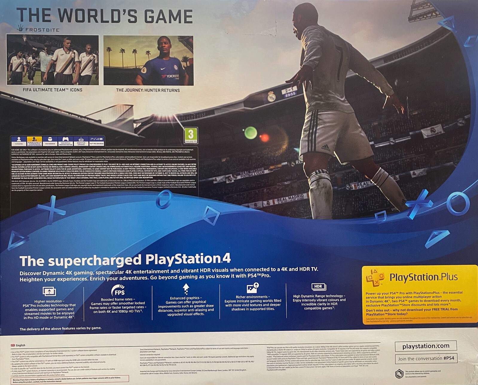 Sony PlayStation 4 Pro FIFA 18 1TB Black Console for sale online | eBay