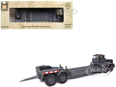 SD.AH. 116 22-TON TANK TRANSPORTER GRAY "GERMAN ARMY" 1/43 BY MILITARIA ...
