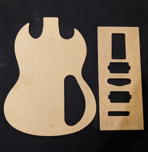 Guitar Template Set, Modular, SG Guitar, CNC made | eBay