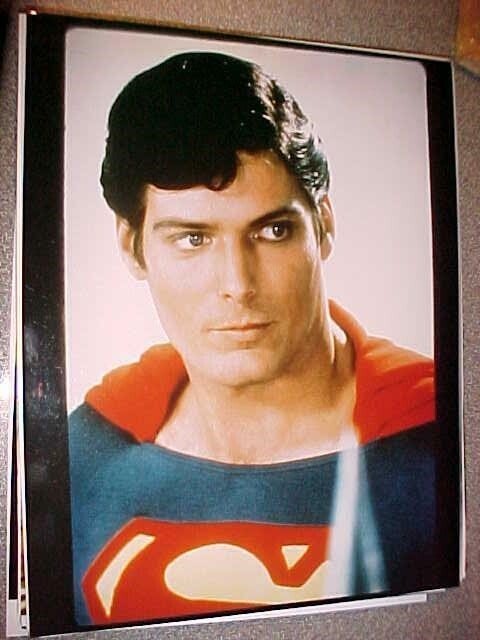 CHRISTOPHER REEVE COLOR SUPERMAN HEADSHOT (bv1-10) | eBay