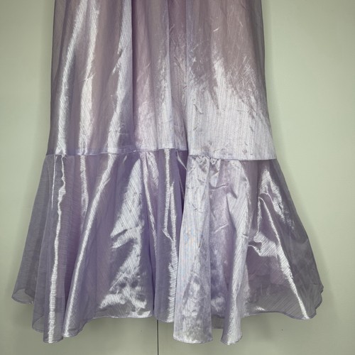 Vintage 70s Off Shoulder Dress Prom Formal JCPenney Fashion Purple ...