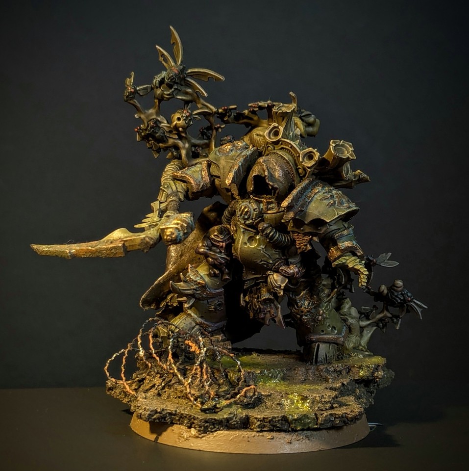 Typhus, Herald of the Plague God, Painted Conversion, Warhammer 40k ...
