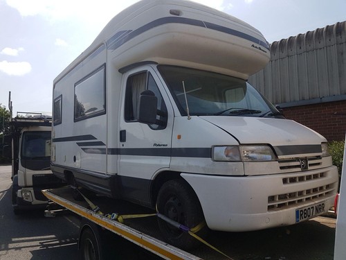 PEUGEOT BOXER 1998 Auto Sleeper Body Only Complete ( Self Dismantle ...