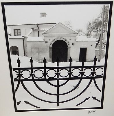 GARRY SEIDEL "VIEW OF REMUH SYNAGOGUE" HAND SIGNED PHOTOGRAPH | eBay