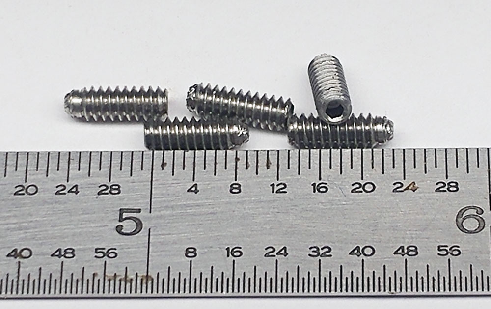 SET SCREW 4-40 X 5/15" CUP POINT STAINLESS STEEL - 50 pcs | eBay