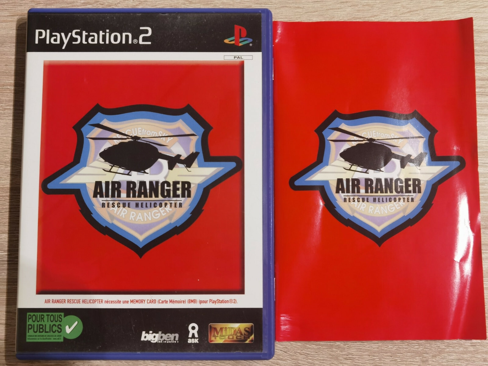 Air Ranger Rescue Helicopter PlayStation 2 PAL - Prix - Photo ...