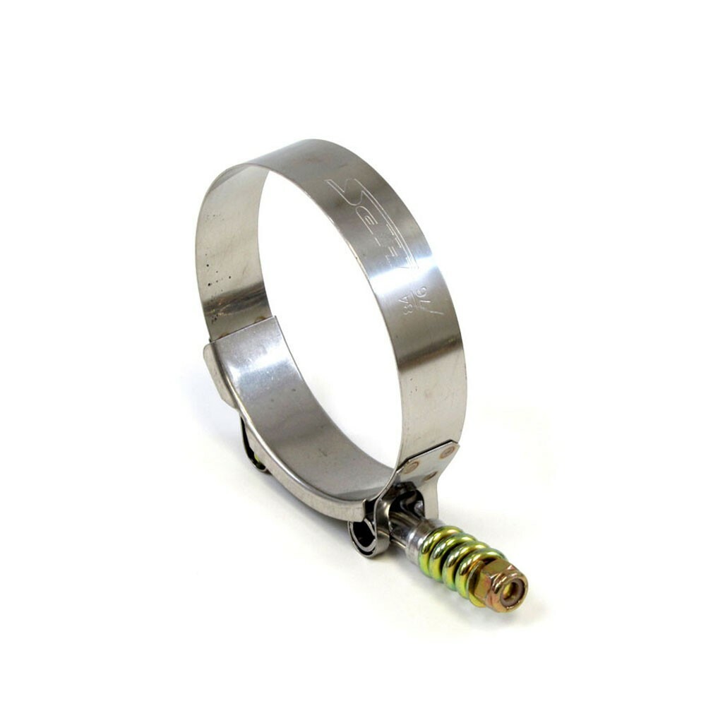 6x HPS 73mm-81mm Stainless Steel Spring Loaded T-Bolt Clamp For 65/68mm ...