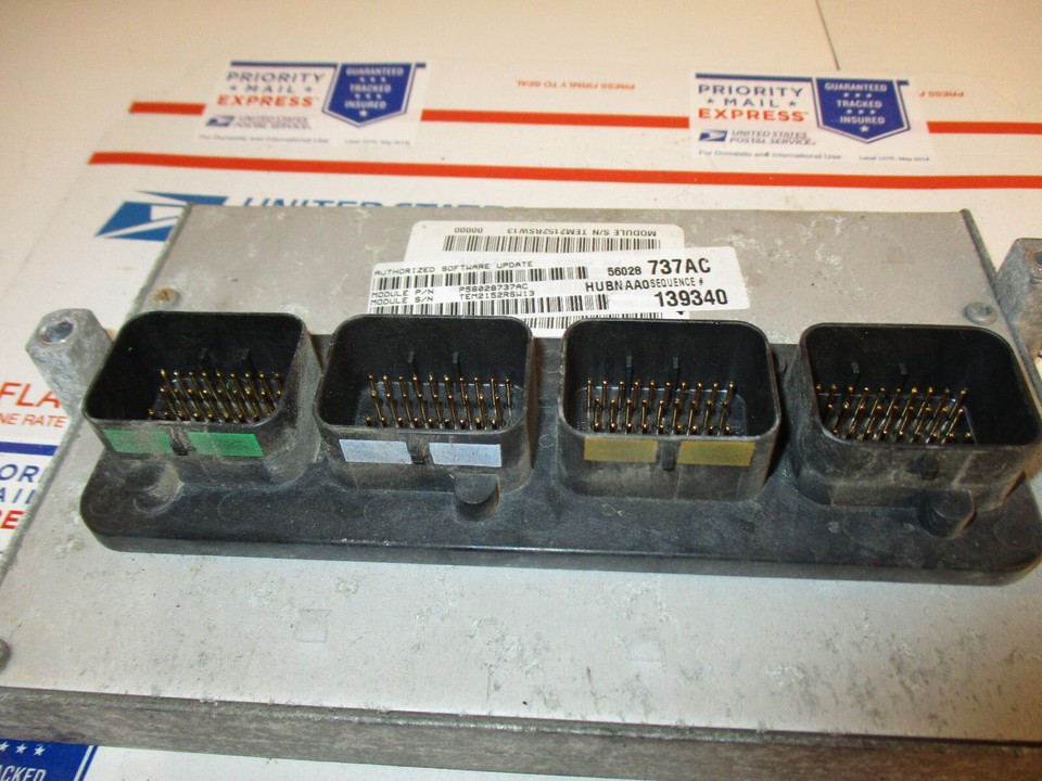 🌎 2003 RAM 1500 ECM ENGINE CONTROL MODULE COMPUTER PCM ECU POWER UNIT ...