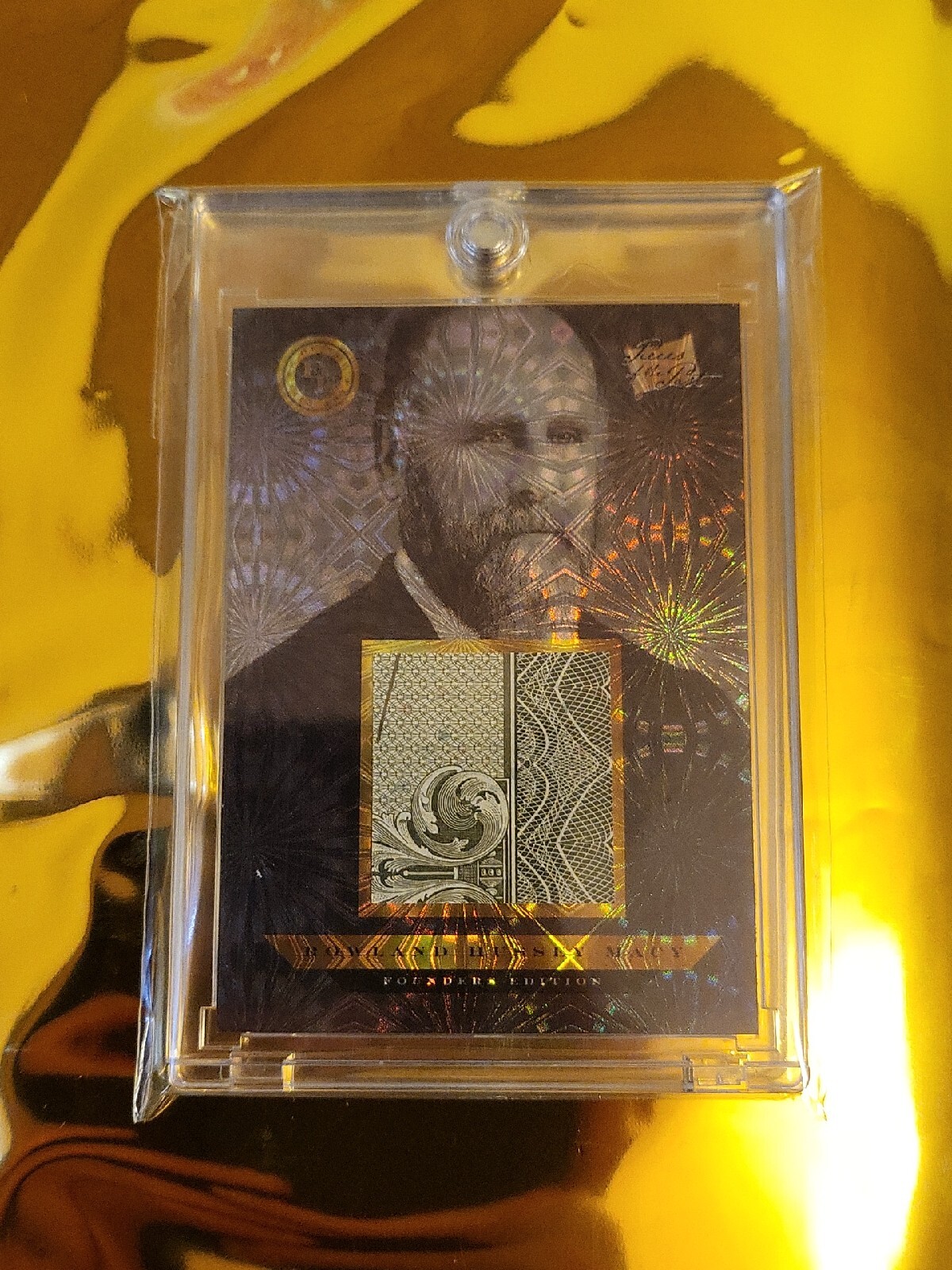 2023 Pieces Of The Past Founders 1/1 ROWLAND HUSSEY MACY Authentic ...