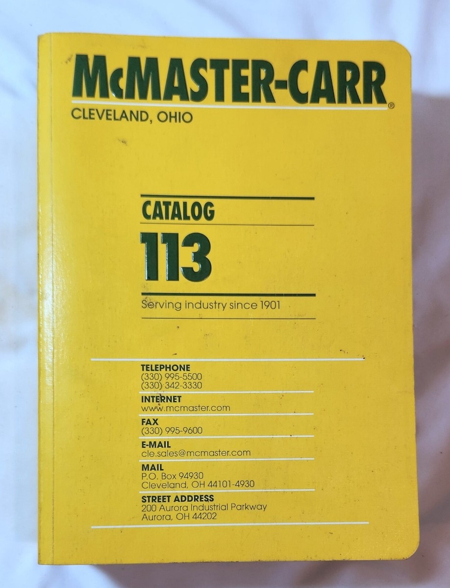 Mcmaster Carr Parts Book McMaster Carr 2025 Company Profile, Funding
