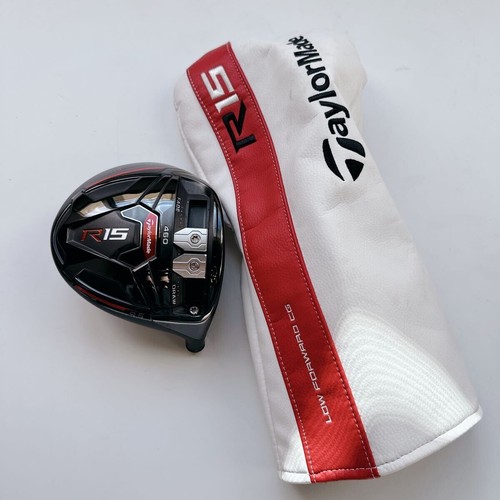 TaylorMade R15 460 9.5° Driver RH Head Only w/Head Cover Used Good | eBay