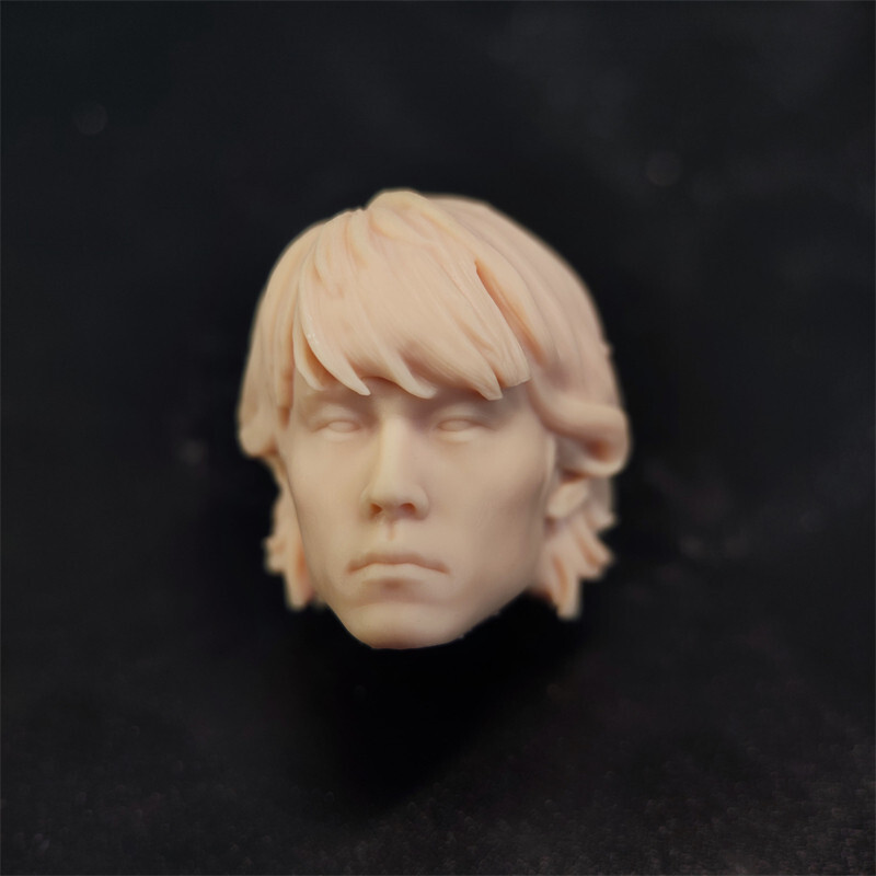 1/12 Scale The Super Star Jay Chou Head Sculpt Unpainted Fit 6"ML ...