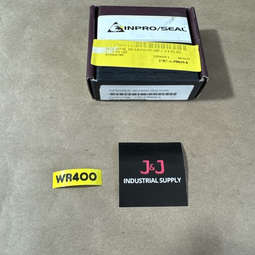 New Inpro / Seal Inpro 1787-A-P0029-0 Bearing Isolator Warranty 🇺🇸 | eBay