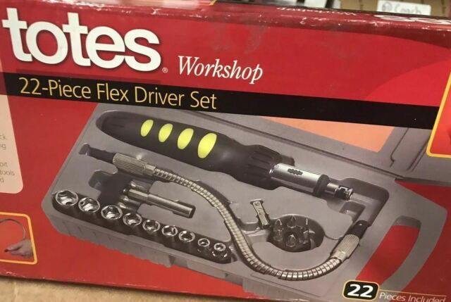Totes Workshop 22-Piece Flex Driver Set for sale online | eBay