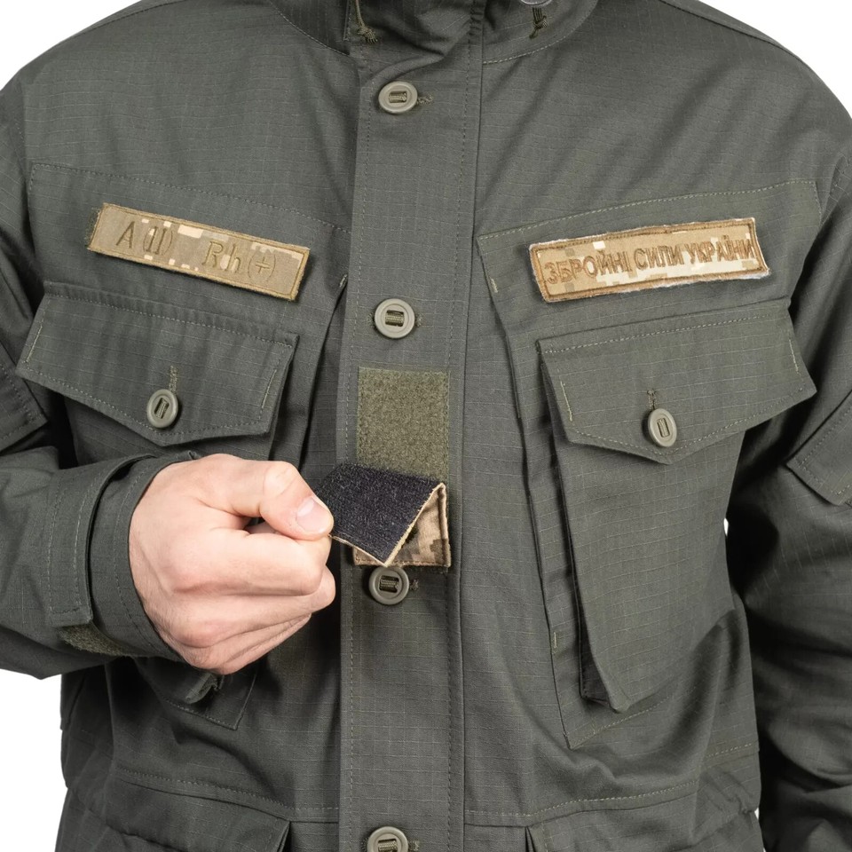 NEW Ukraine SAS Smock Jacket Olive camo Combat Windproof Tactical ...