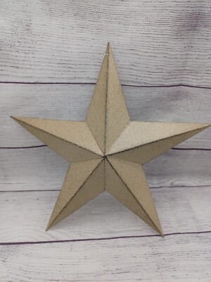 Set of 3 Tan 12" Barn Stars, Farmhouse Country Primitive, New ...