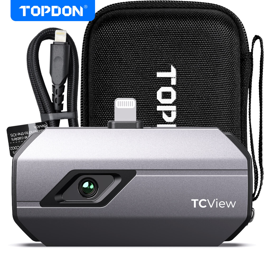 TOPDON Infrared Thermal Imaging Camera Adapter -20℃ to 550℃ for IOS ...