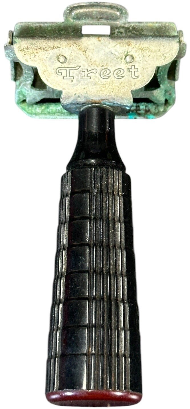 Vintage TREET Safety Razor Shaver Shaving Retro. Made In USA. | eBay