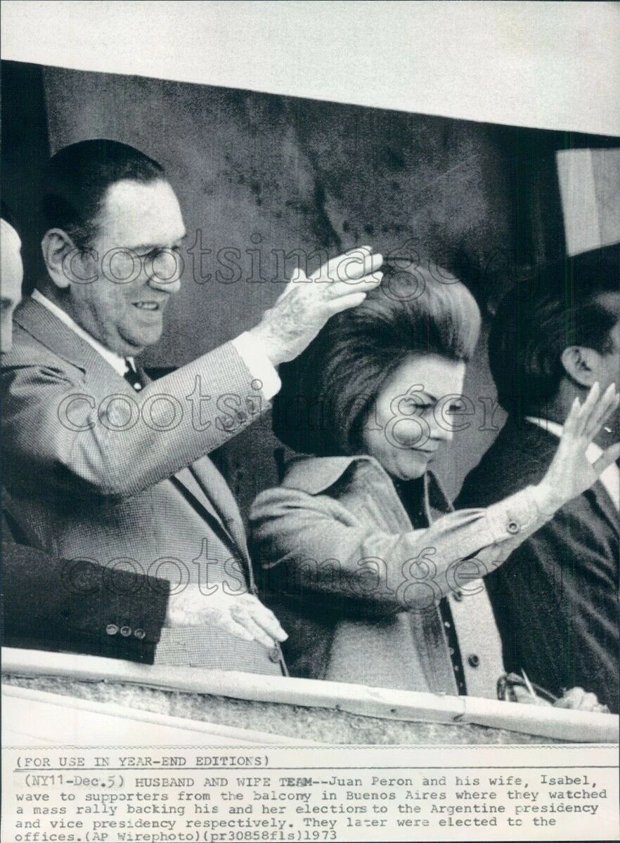 Juan And Isabel Peron