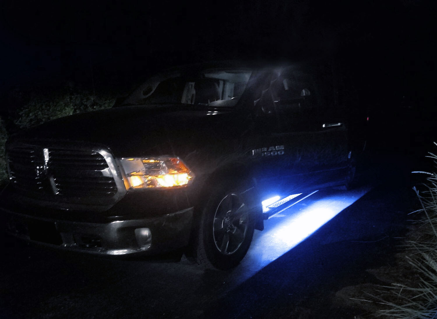 40" 63-SMD Flexible Blue LED Running Board/Side Step Lighting Kit For ...