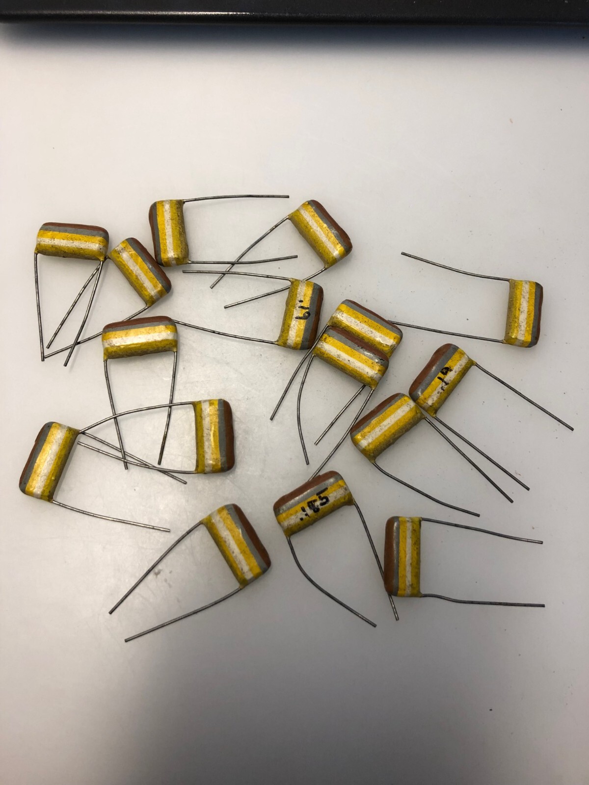 2 Tropical Fish Vintage Film Capacitor, 0.18uF, 400V, 10%, .18uF, 180nF ...