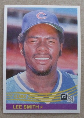 LEE SMITH Chicago CUBS 1984 DONRUSS BASEBALL CARD #289 | eBay