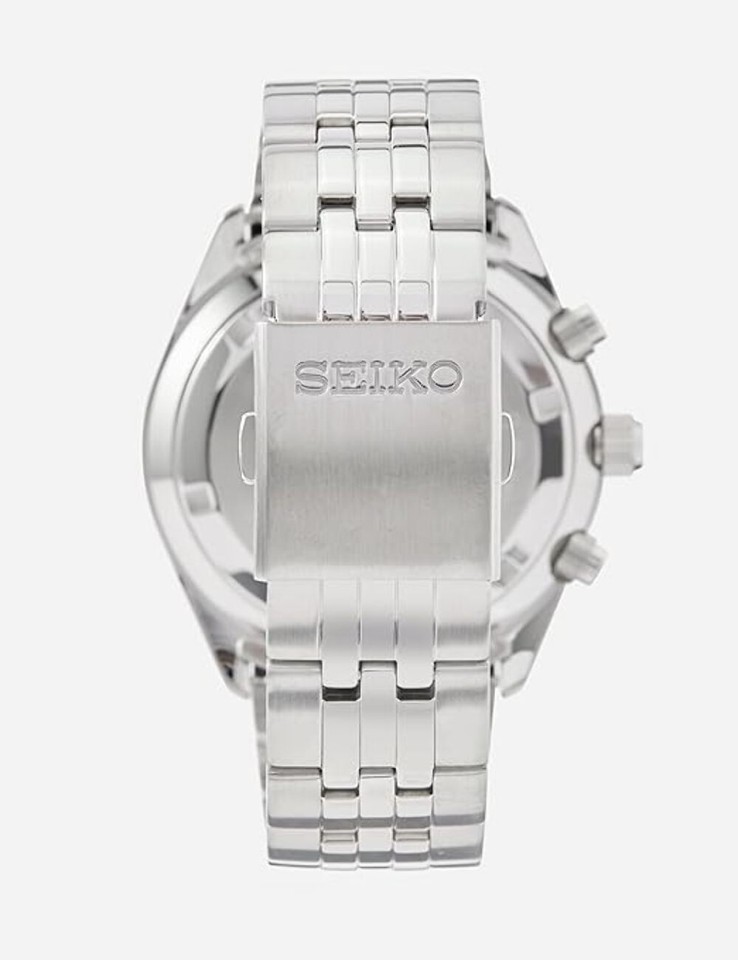 SEIKO SSB427P1 SSB427 QUARTZ CHRONOGRAPH STEEL BLUE DIAL WATCH | eBay