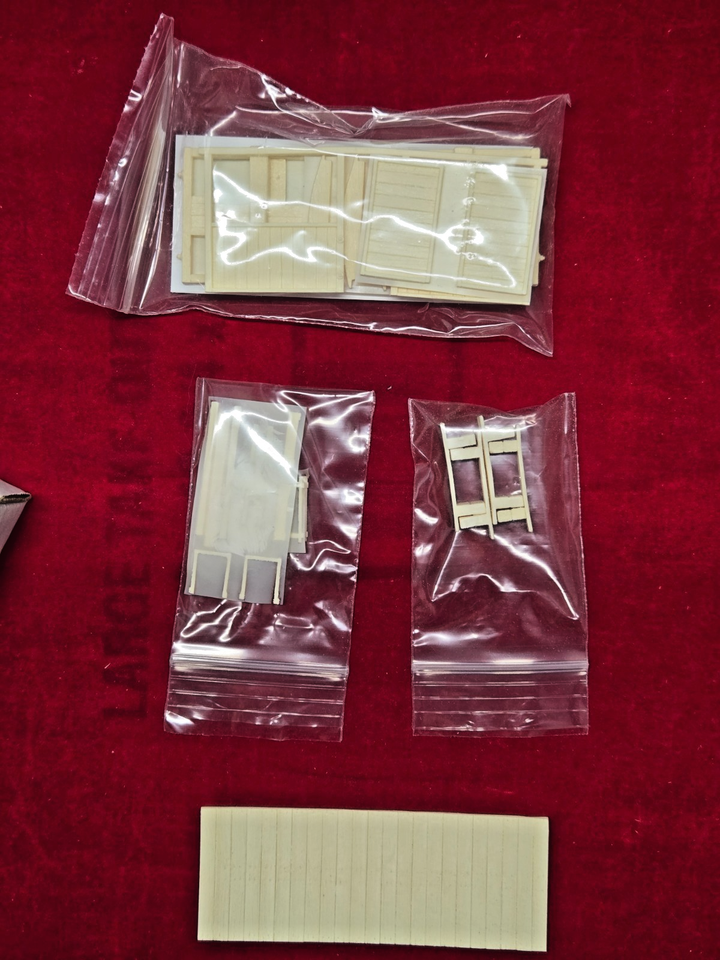 BOULDER VALLEY MODELS, #512 OPEN COACH KIT - ON30 - 16' SERIES, NEW, OB ...