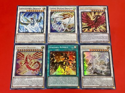 Crimson Dragon + Synchro Rumble + Cosmic Blazar Dragon & More! | YuGiOh ...