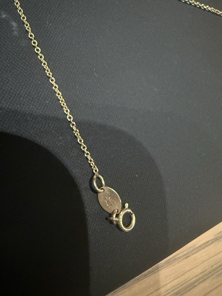 Zoe Lev tiny 14k gold heart bracelet with diamond. GUC. | eBay