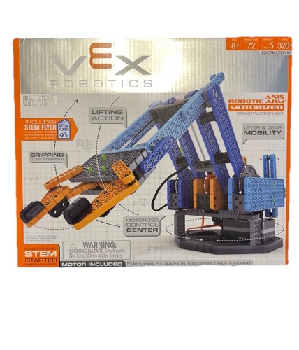 VEX Robotics Axis Robotic Arm Motorized Build Genius Robot Kit | eBay