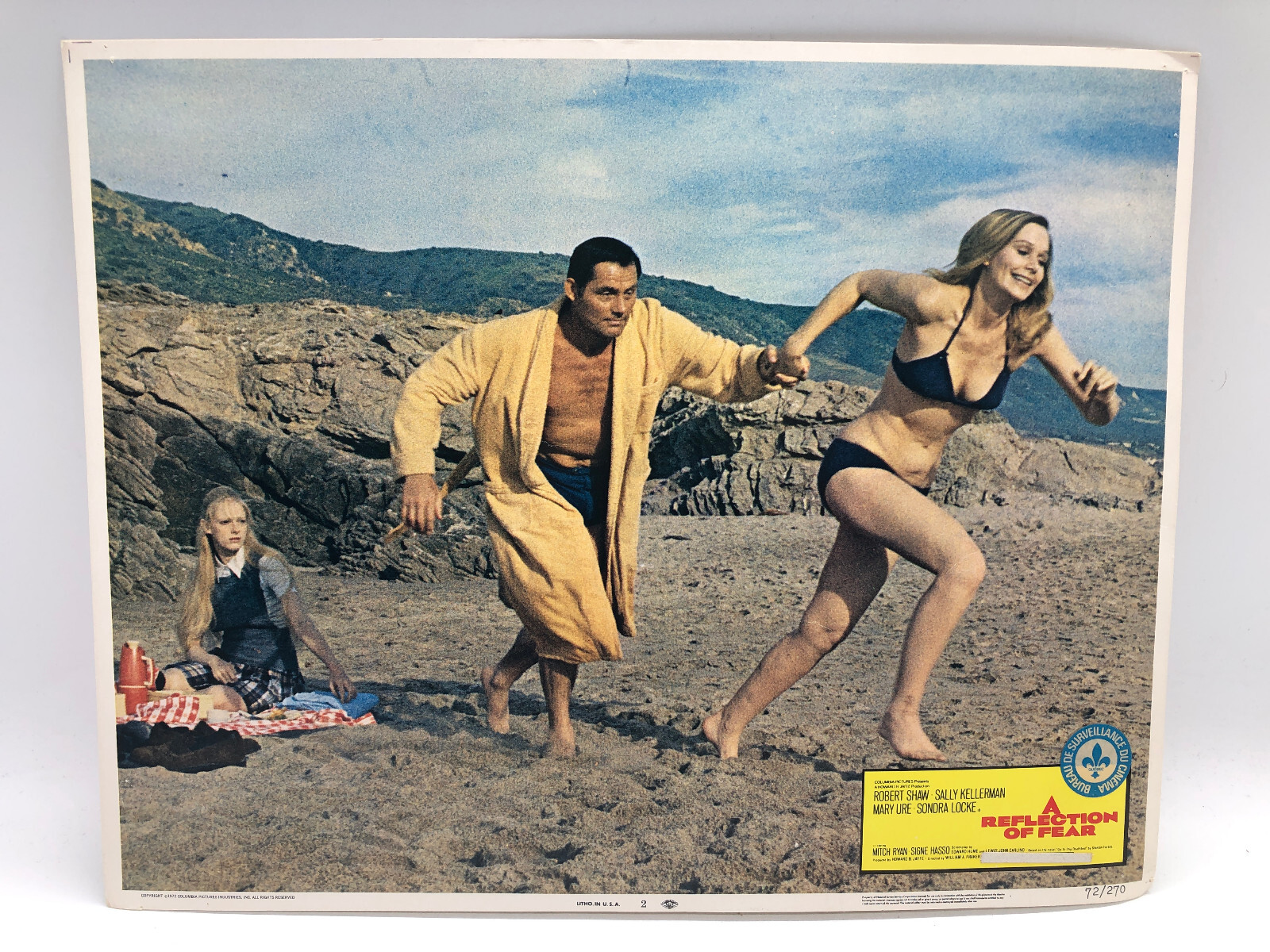2 Lobby Cards of A Reflection of Fear (Fraker, 1972) Sally Kellerman Robert Shaw | eBay