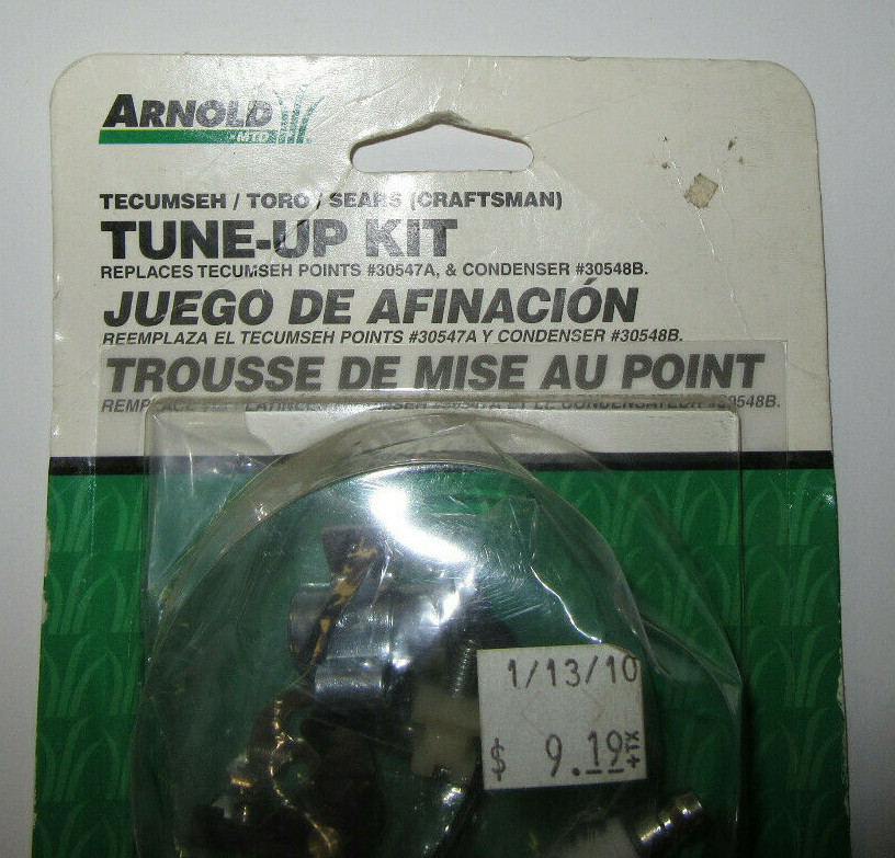 Arnold TU-106 Tune Up Kit Tecumseh Lauson Toro Sears Craftsman POINT ...