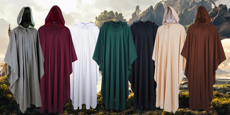 Wizard Robe and Cloak - Medieval Wizard Costume - Medieval Clothing | eBay