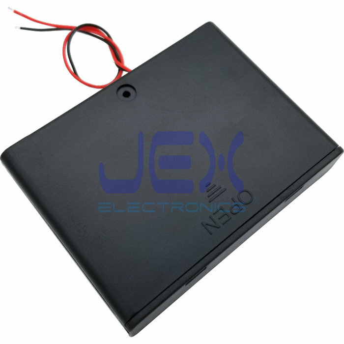 Six/6X AA DIY Battery Holder Case Box 7.2V/9V With Power Switch & Bare ...