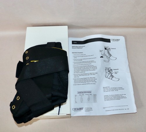 Biomet Ascend Lace Up Ankle Stabilizer Adult X-Large Black #L1902 for ...