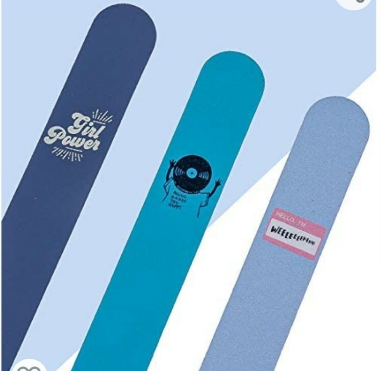 MINISO Youth League Nail File Salon Boards Beauty Care Manicure ...