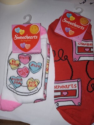 SWEETHEART CANDY SOCK SET ANKLE/CREW SIZE 5-9 | eBay Australia