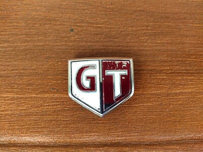 Nissan Skyline R34 Front Fender Guard Badges Emblems Red GT ER34 HR34 ...