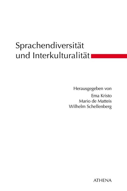 Sprachendiversität und Interkulturalität von Mario DeMatteis Wilhelm ...
