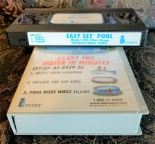 Intex Easy Set Pool Instructional Video DVD 10a for sale online | eBay