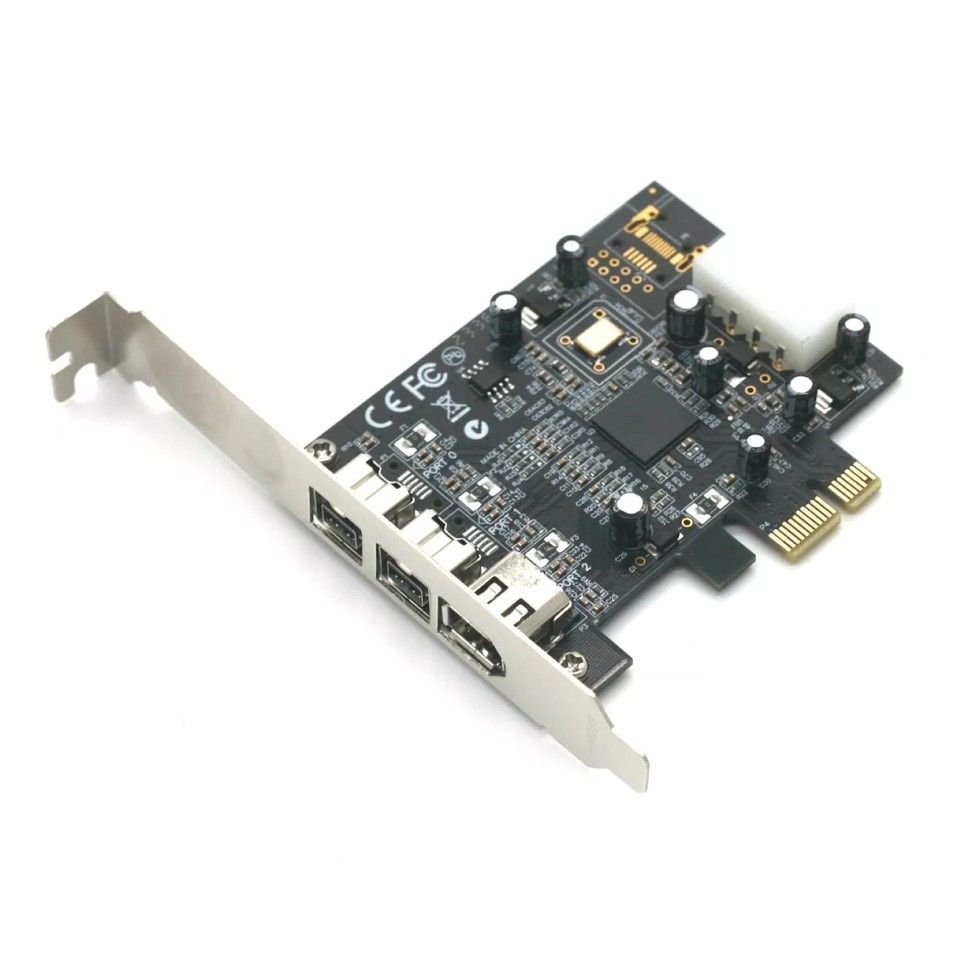 For Firewire 800 DV Audio Video Capture PCI-Express to 1394 A+B ...