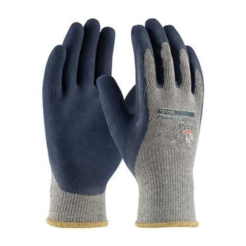 PIP 39-C1600/XL General Purpose Gloves XL Gray Latex Knit Wrist 10 ...