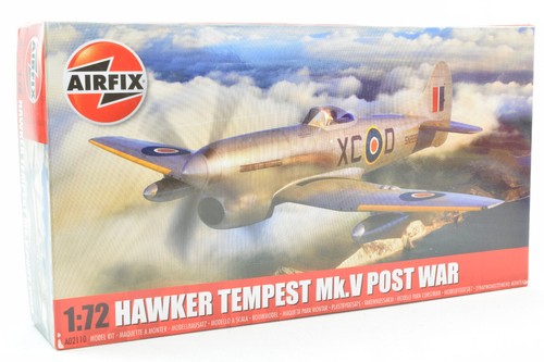 Airfix Hawker Tempest Mk.V Post War 1:72 Scale Plastic Model Plane Kit ...